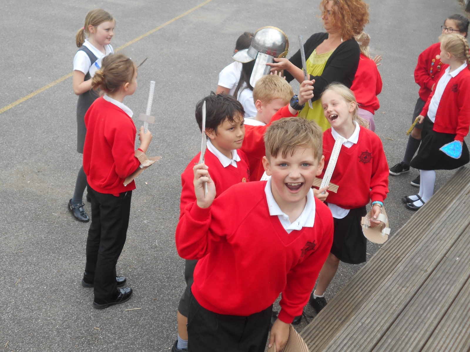 Whitstable Junior School - 4M's Battle of Hastings and Anglo Saxon Village